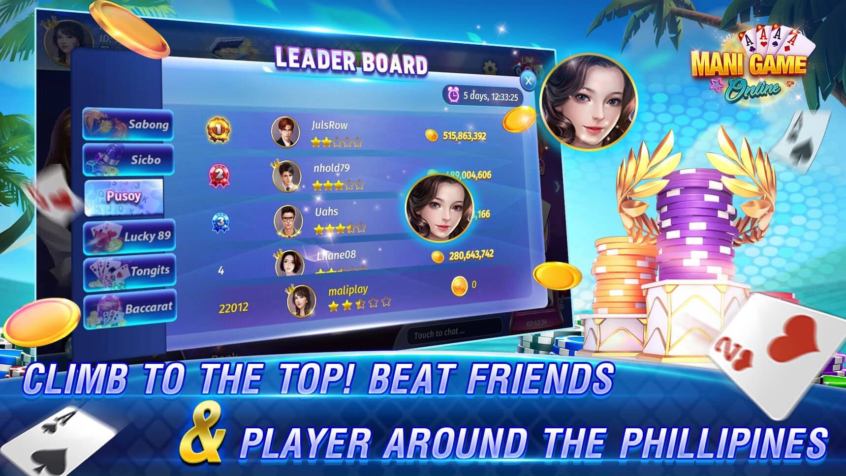 ManiGame Tongits Pusoy Online ManiGame Tongits Pusoy Online